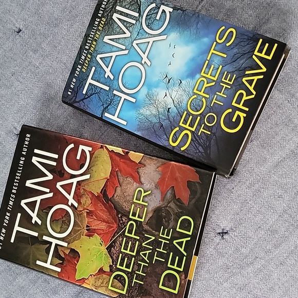 Tami Hoag | Other | 2 Hardback Tami Hoag Novels | Poshmark